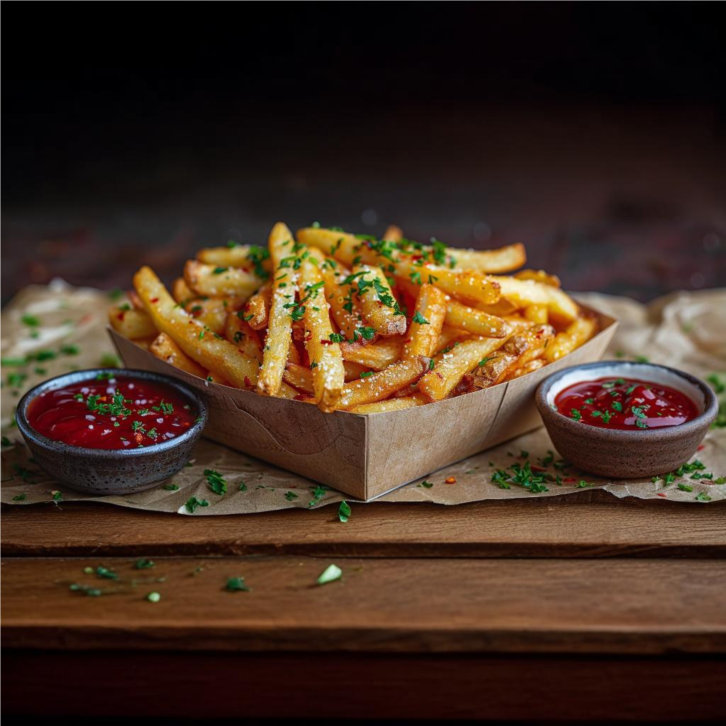 Honey Chilli Fries – Amra Kitchen